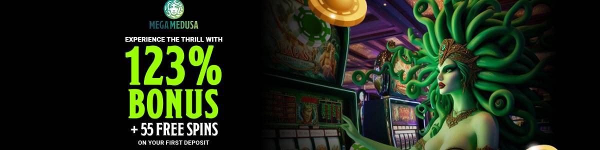 Mega Medusa Casino Review | Up to $12,345 + 212FS Welcome